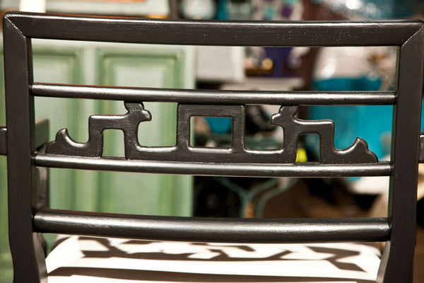 Pair of Greek Key Arm Chairs – Ellen Ward Scarborough Antiques